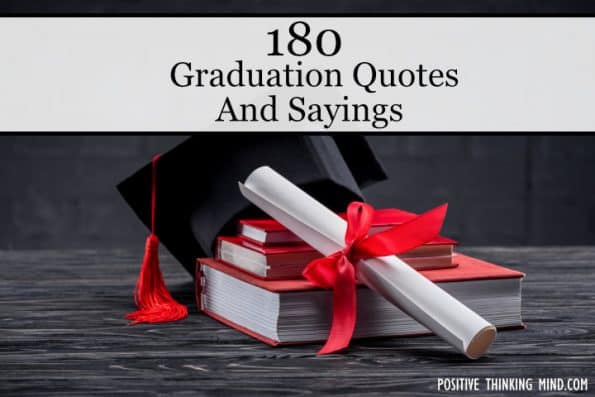 180 Graduation Quotes And Sayings | Positive Thinking Mind