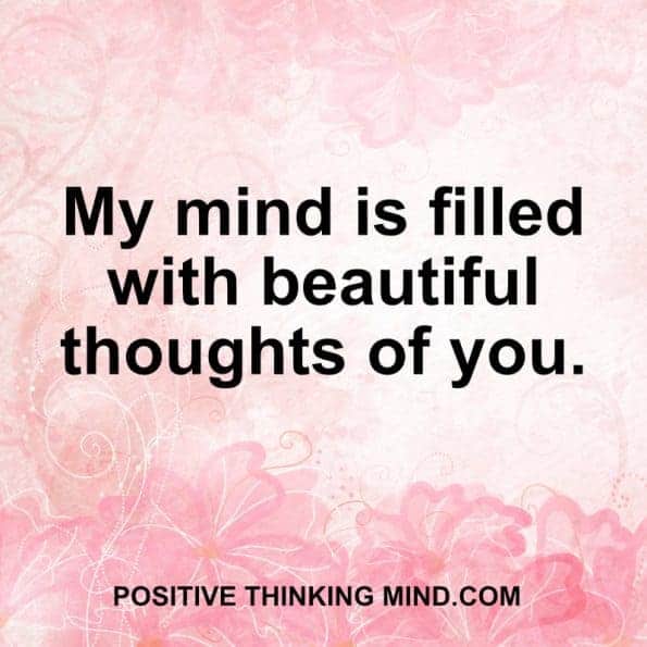 71 Best Thinking Of You Quotes | Positive Thinking Mind
