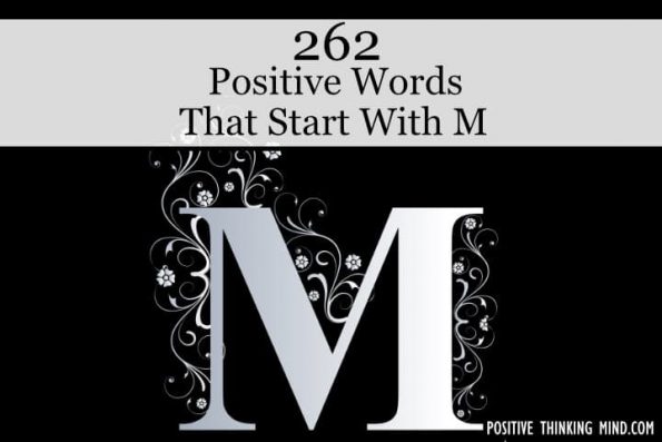 262 Positive Words That Start With M - Positive Thinking Mind