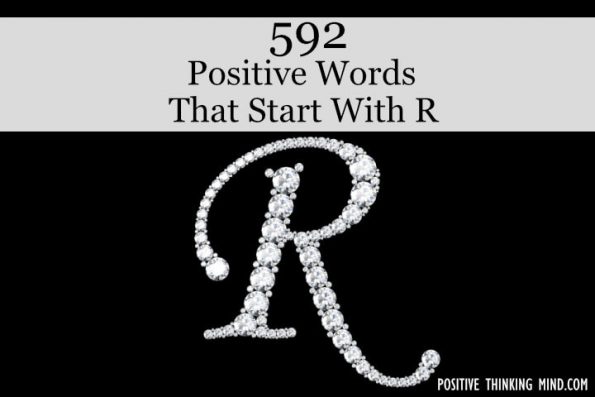 592 Positive Words That Start With R - Positive Thinking Mind